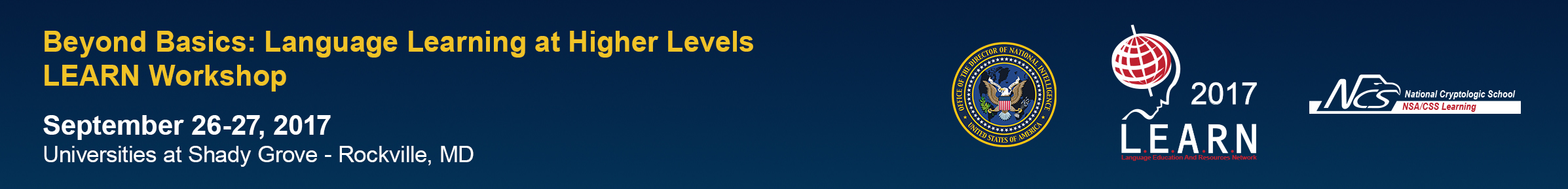 Beyond Basics: Language Learning at Higher Levels LEARN Workshop